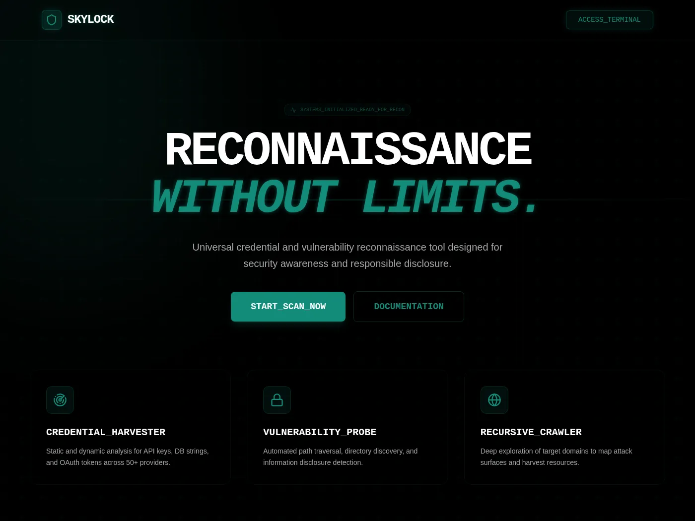 SkyLock Scanner