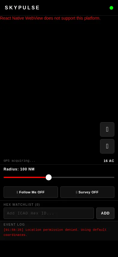 SkyPulse Flight Tracker