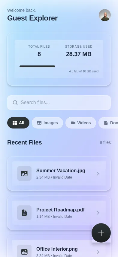 SkyVault File Locker