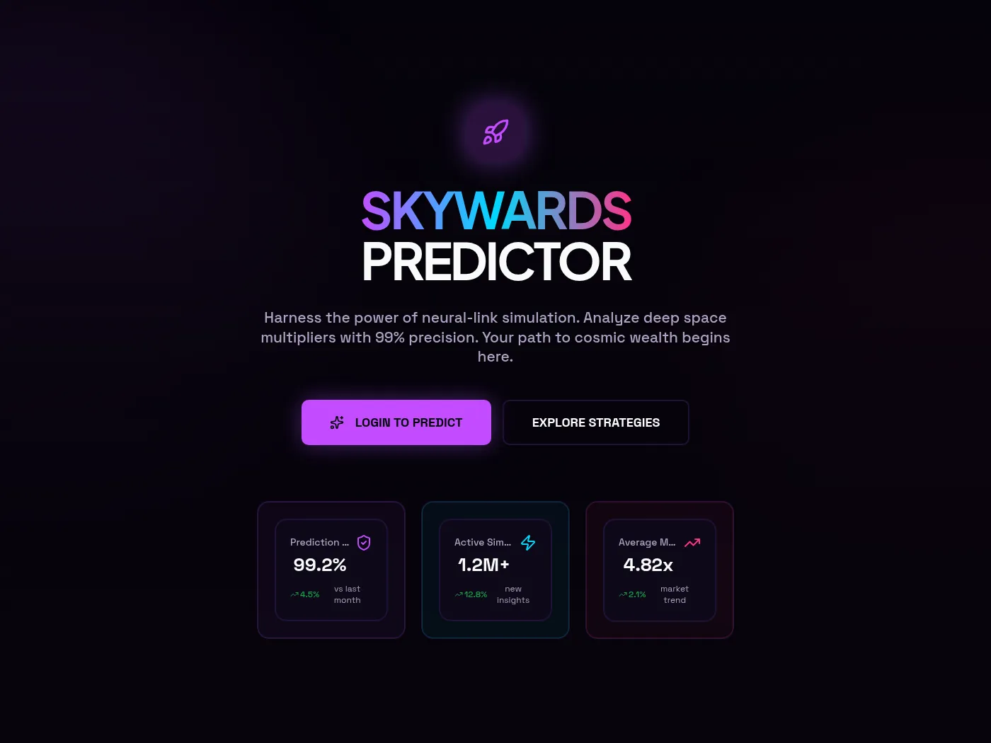 Skywards Predictor