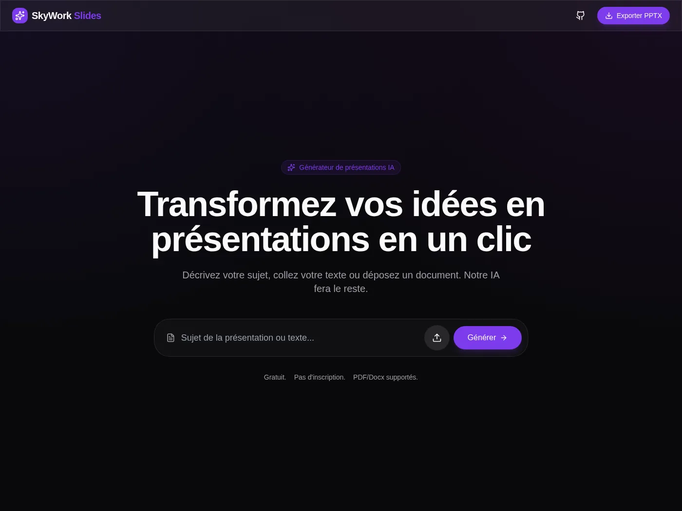 SkyWork AI Clone