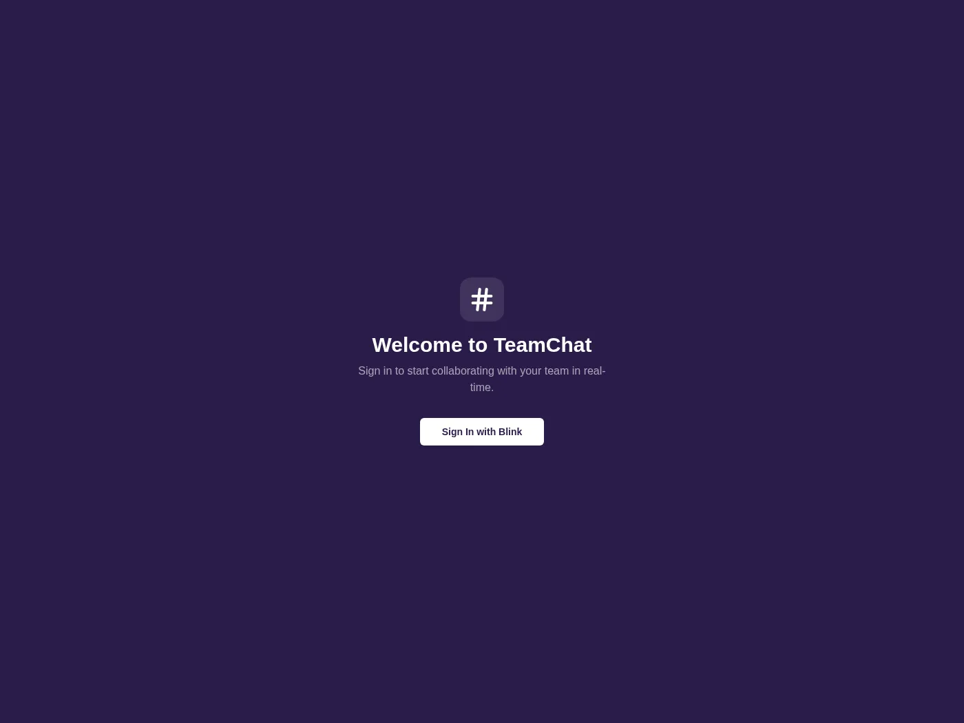 TeamChat Workspace