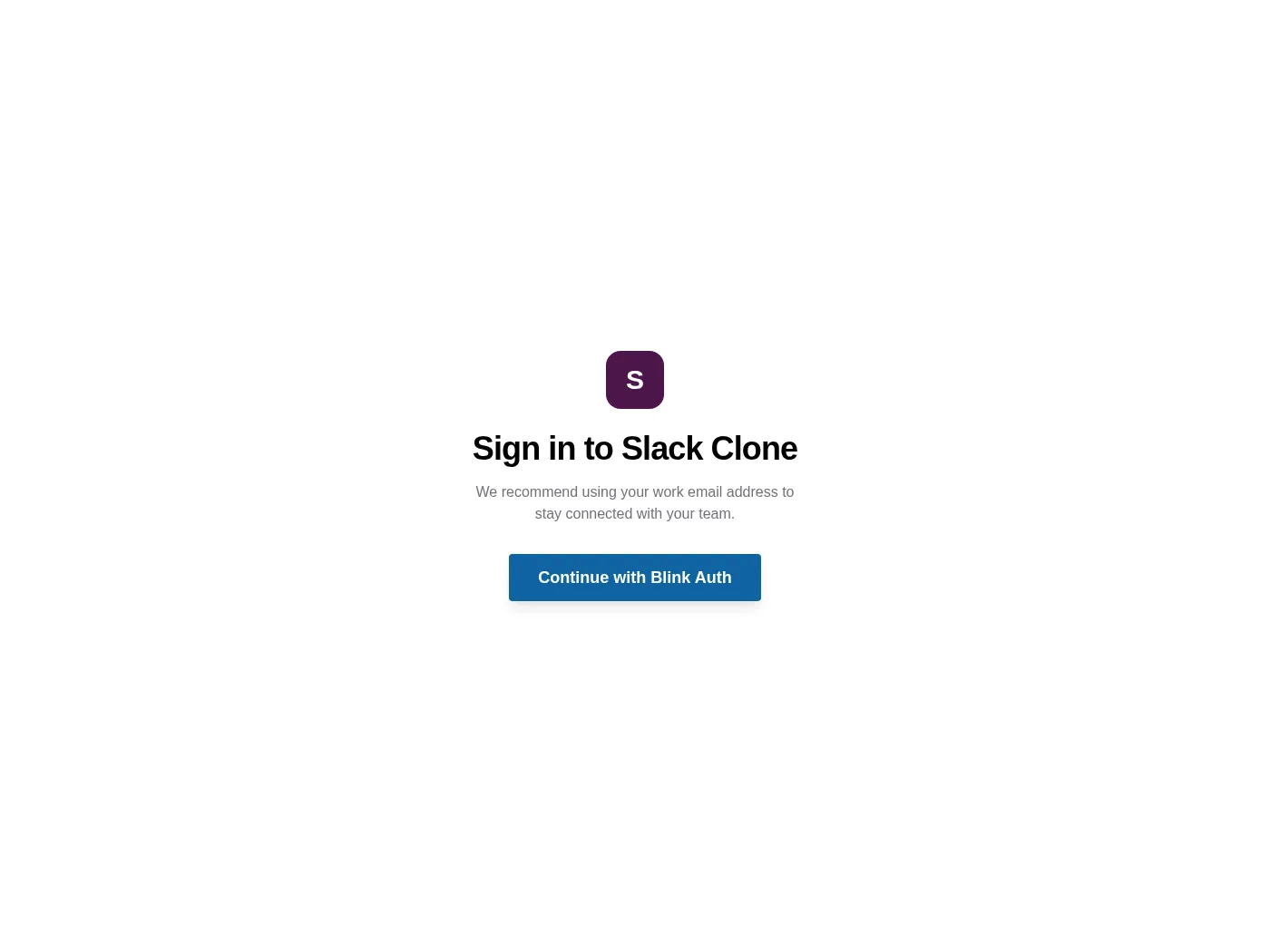 Slack Chat Clone