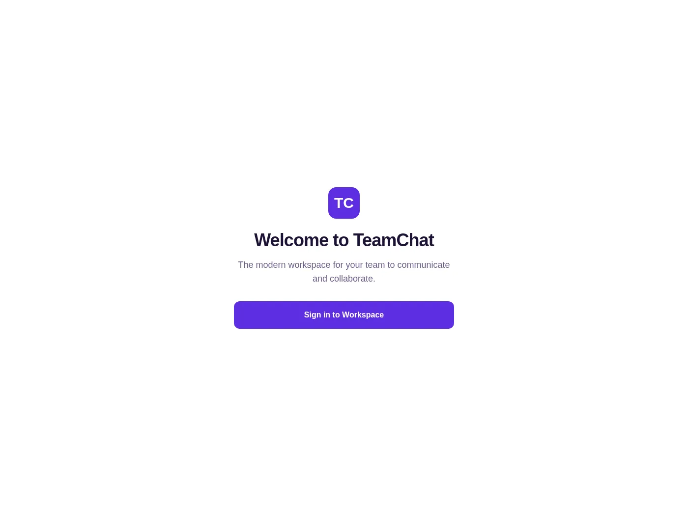 TeamChat Clone