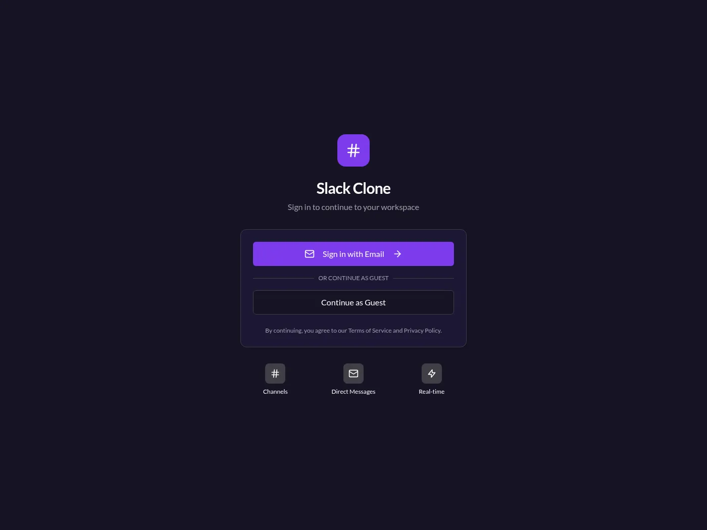 Slack Clone