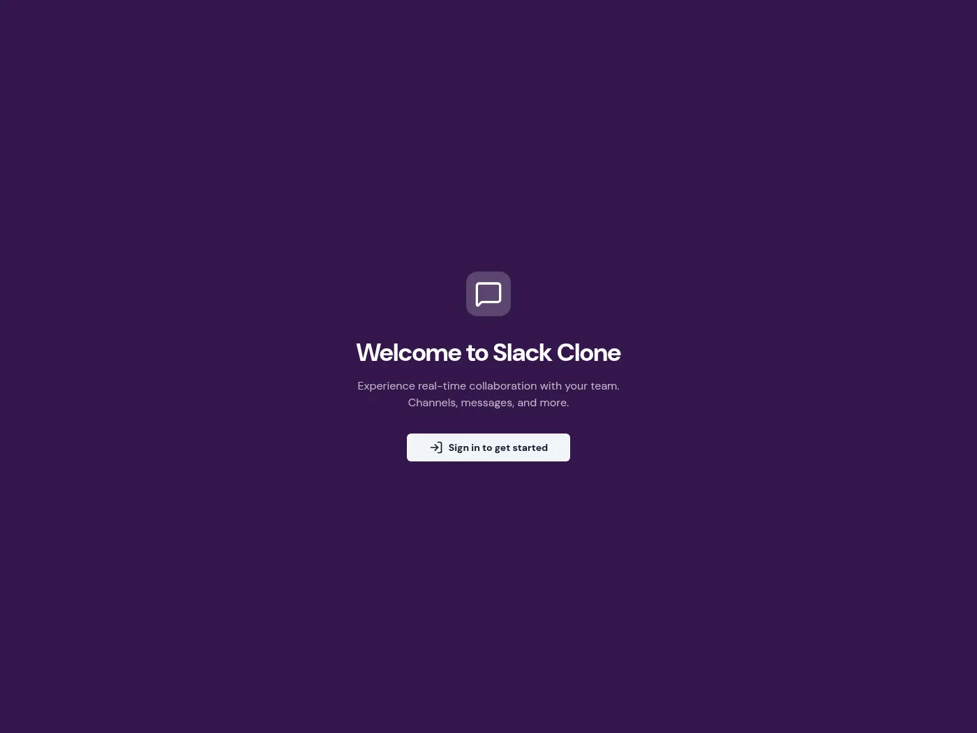 Slack Clone Hub