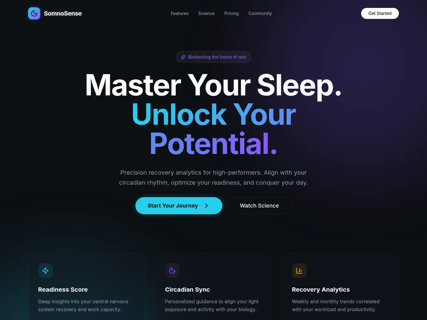 SomnoSense Wellness SaaS