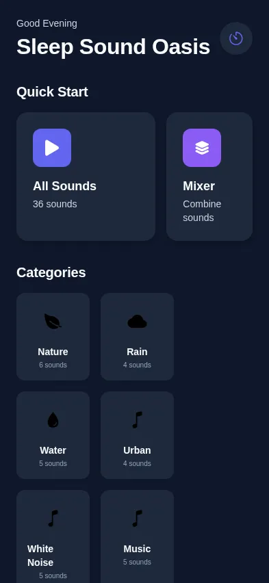 Sleep Sound Oasis