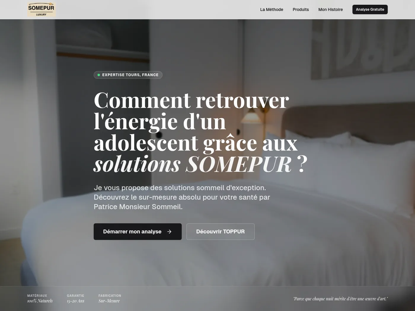 Sleep Story Brand Site