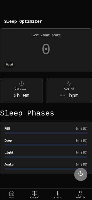 Sleep Optimizer App