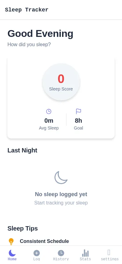 Sleep Tracker App
