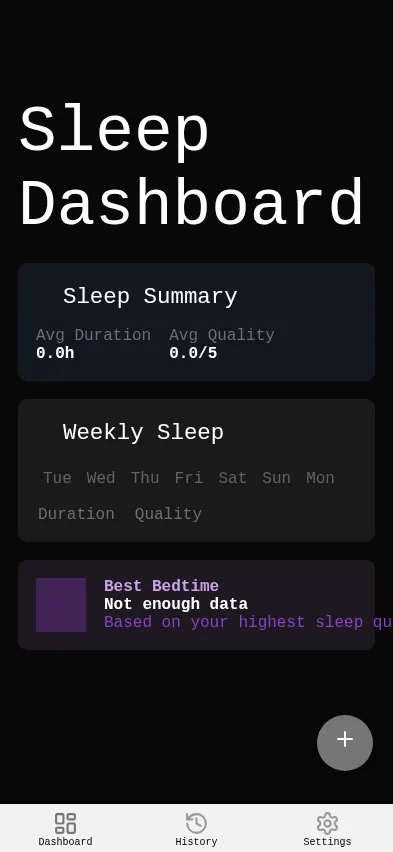 SleepScore Tracker