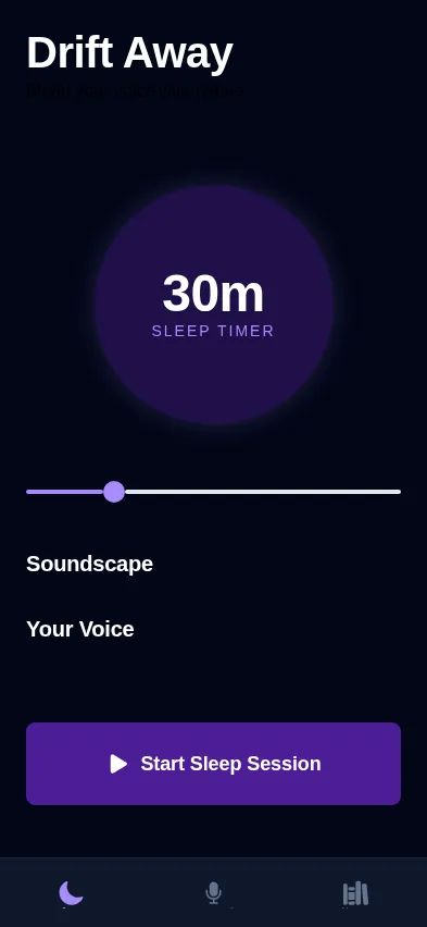 SleepVoice Meditate