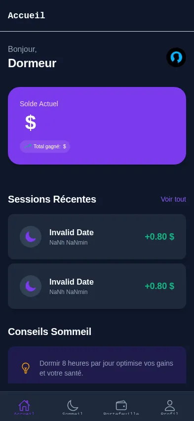 SleepEarn App