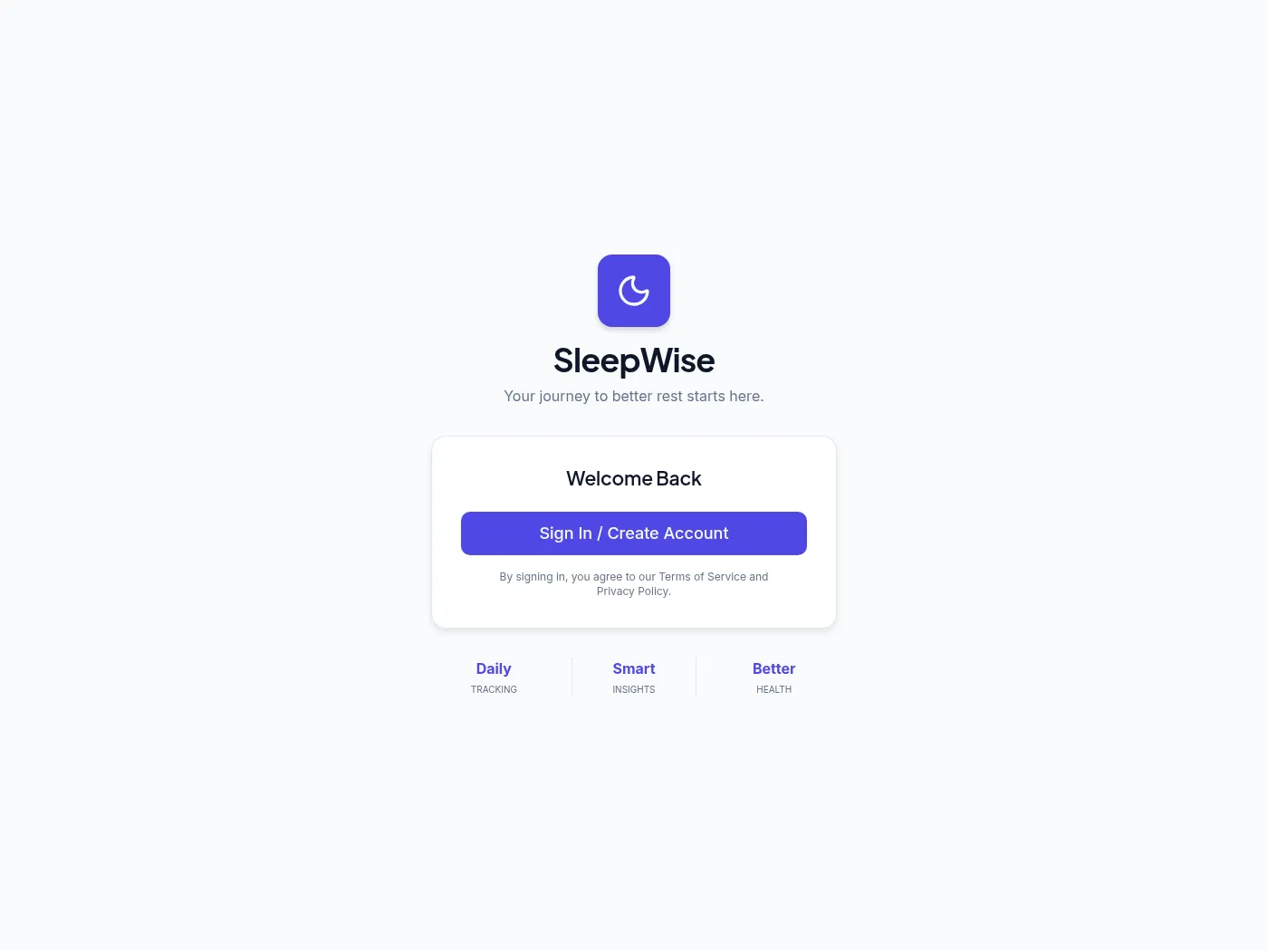 SleepWise Tracker