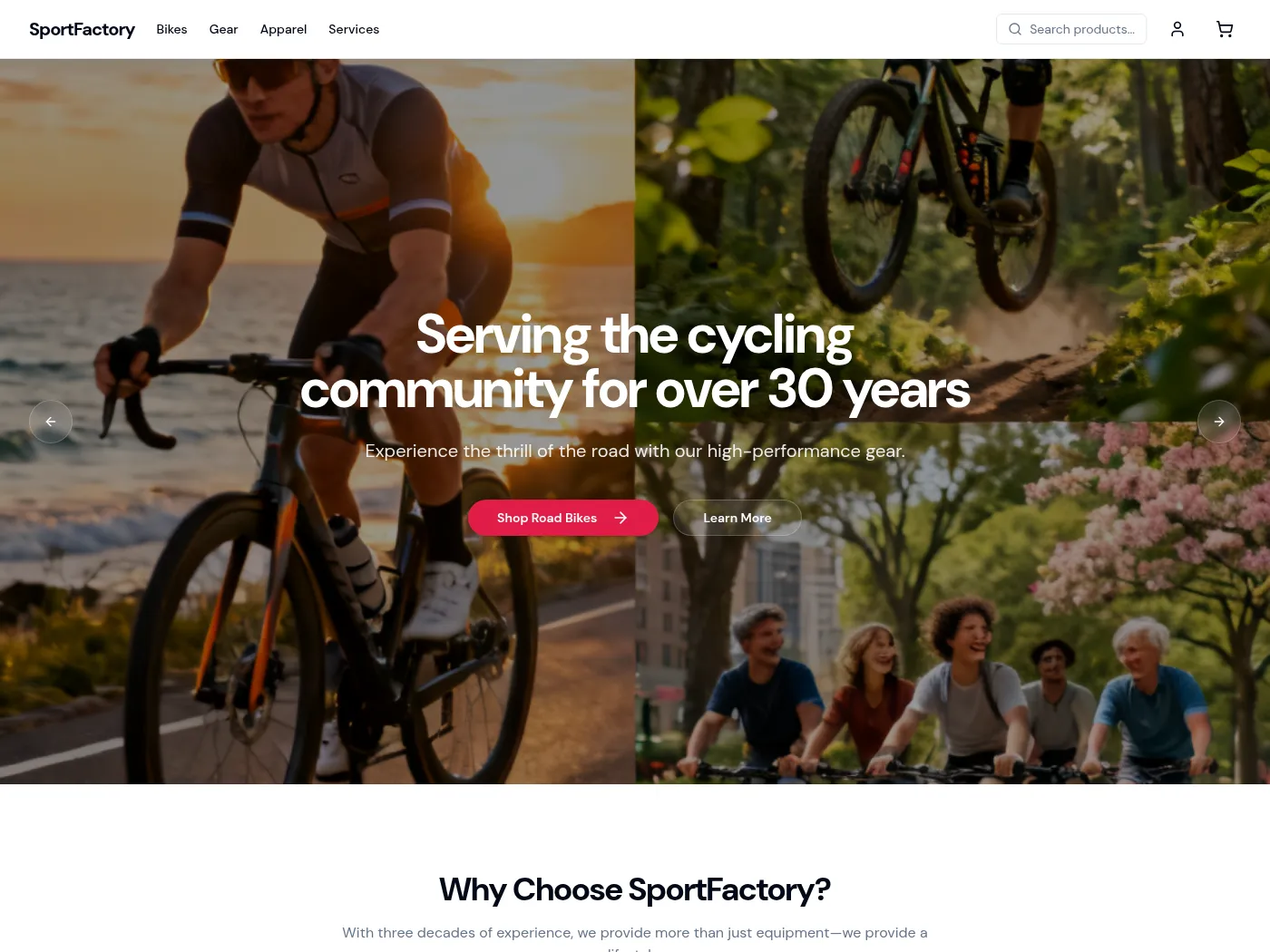 SportFactory Slide Refresh