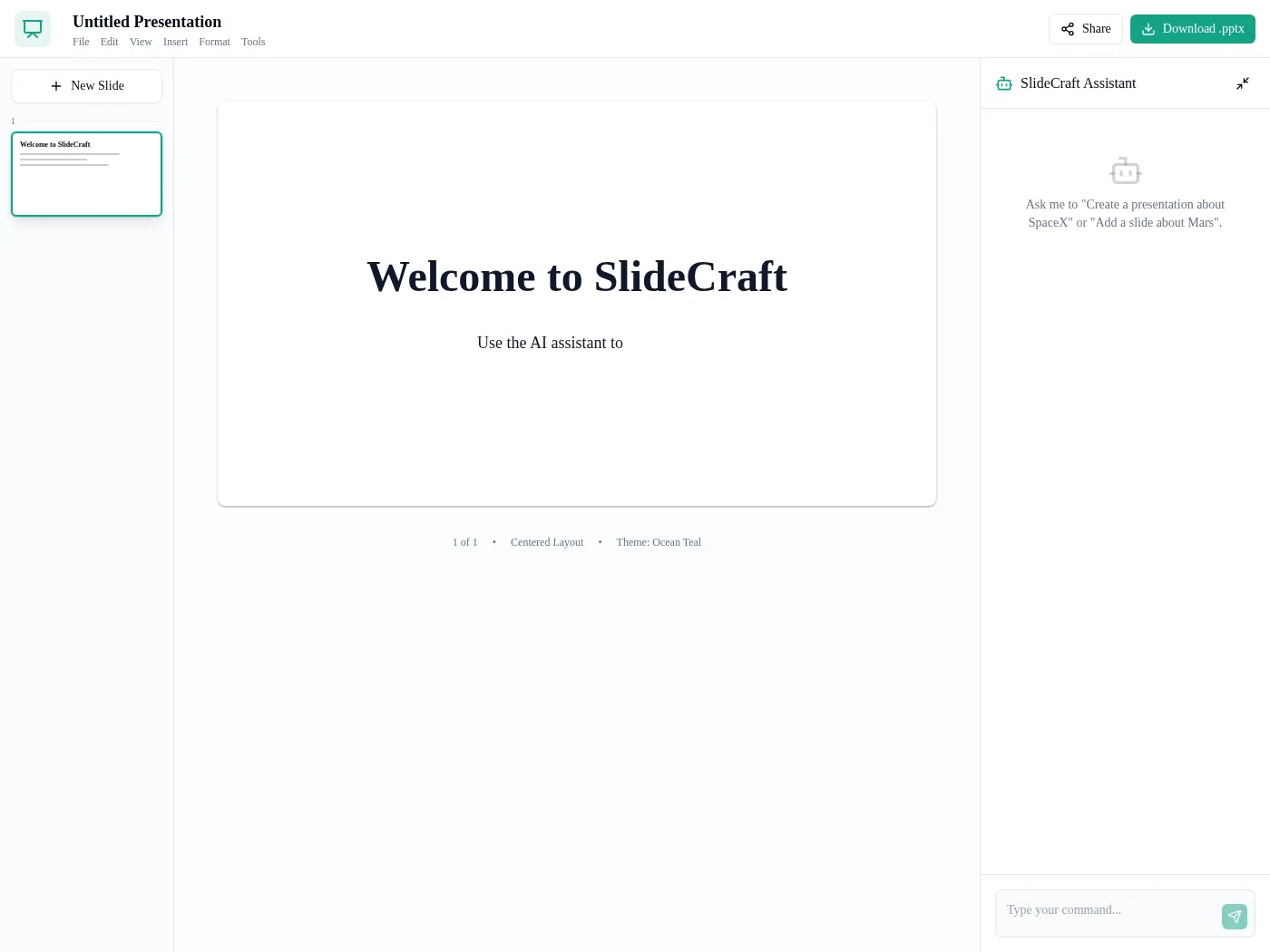 SlideCraft Studio