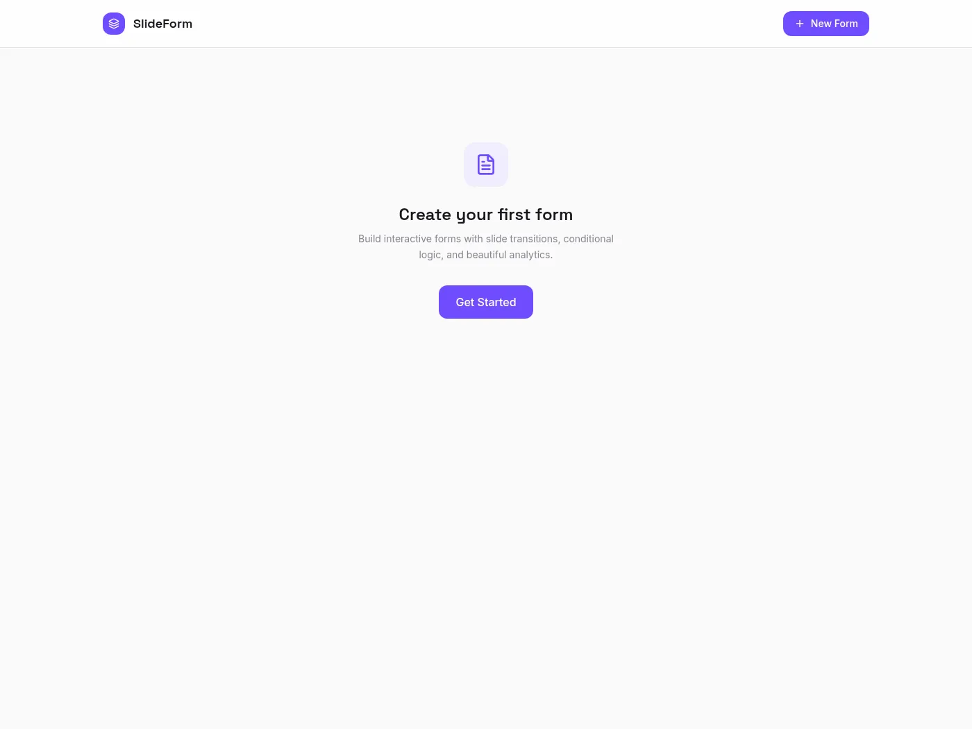 SlideForm Builder