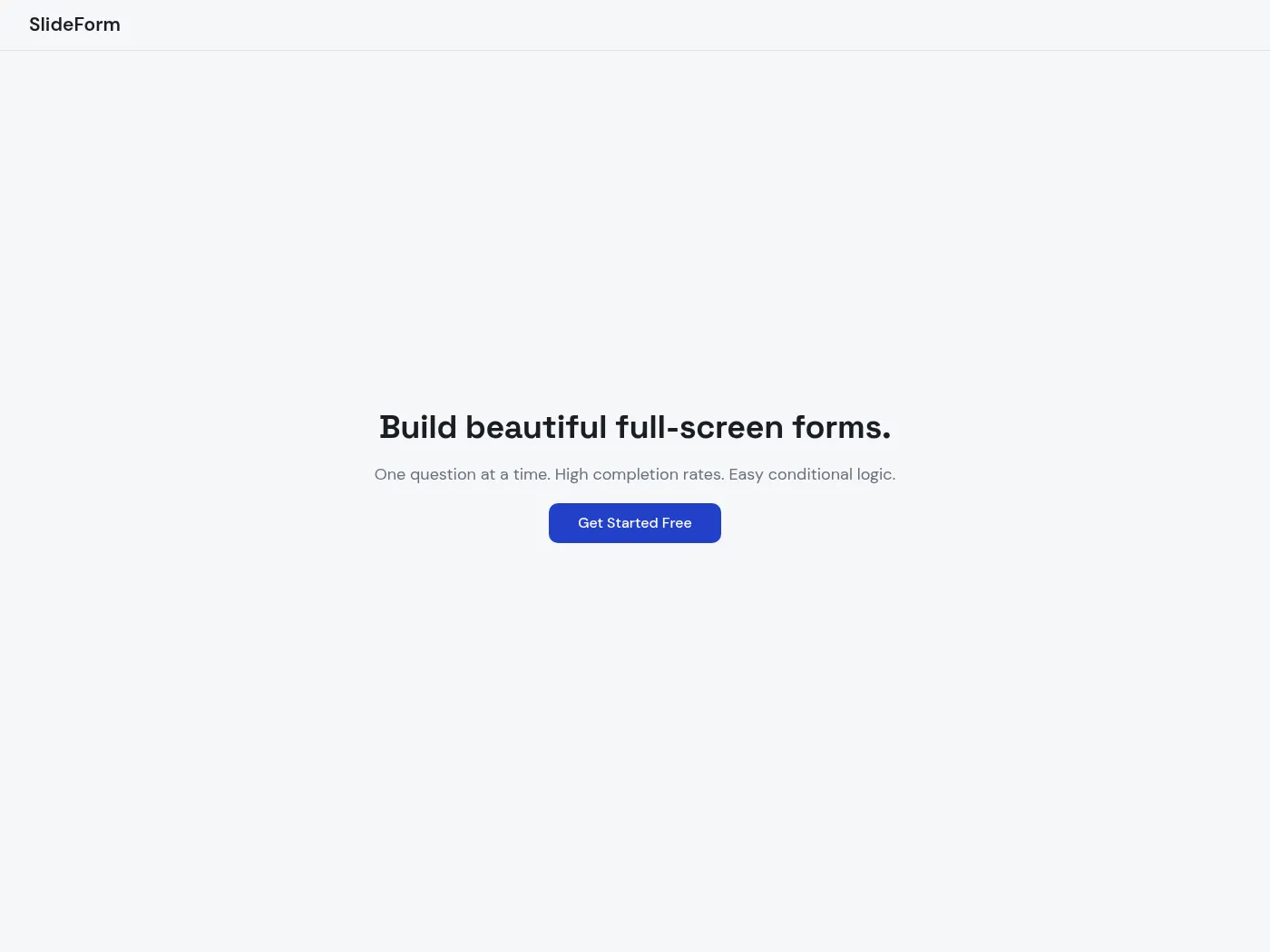 SlideForm Builder