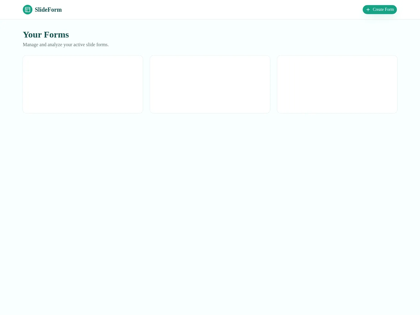 SlideForm Builder