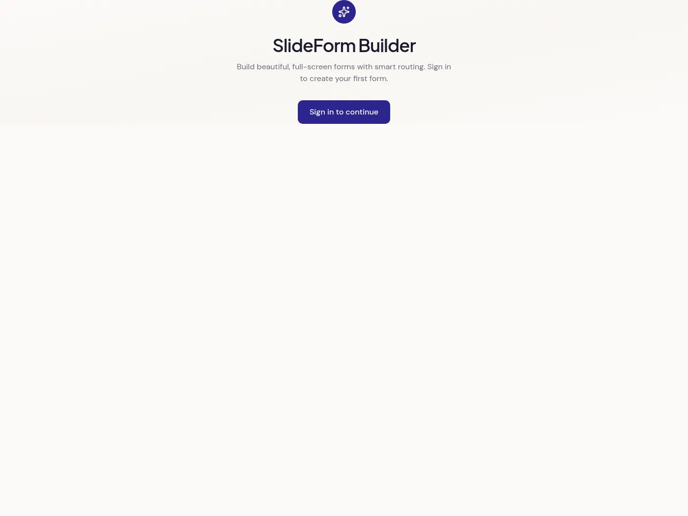SlideForm Builder