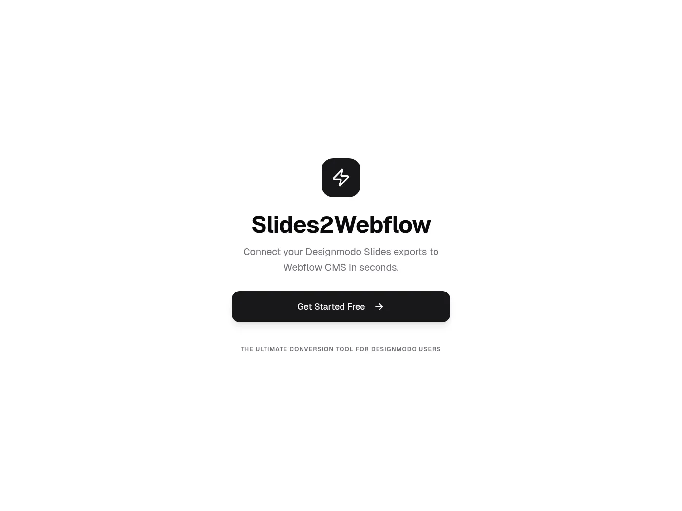 Slides2Webflow Converter