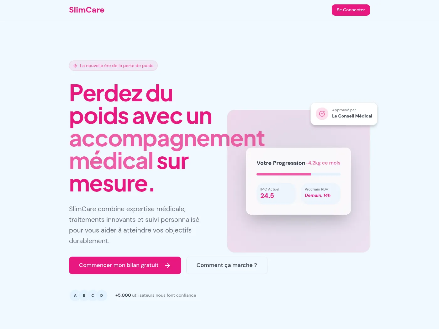 SlimCare SaaS Platform