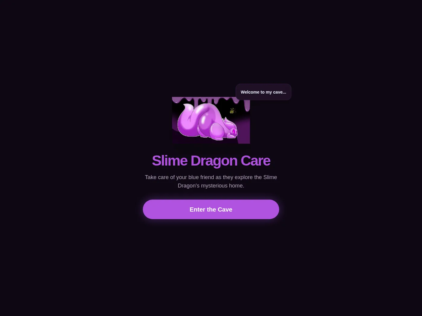 Slime Dragon Care Game