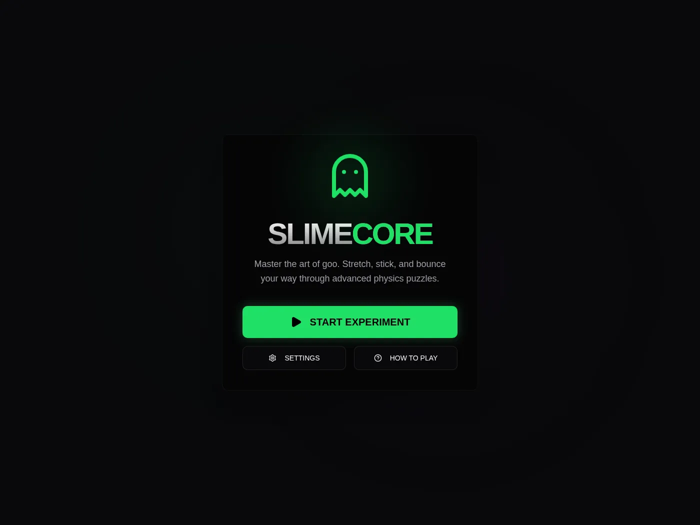 Slime Physics Game
