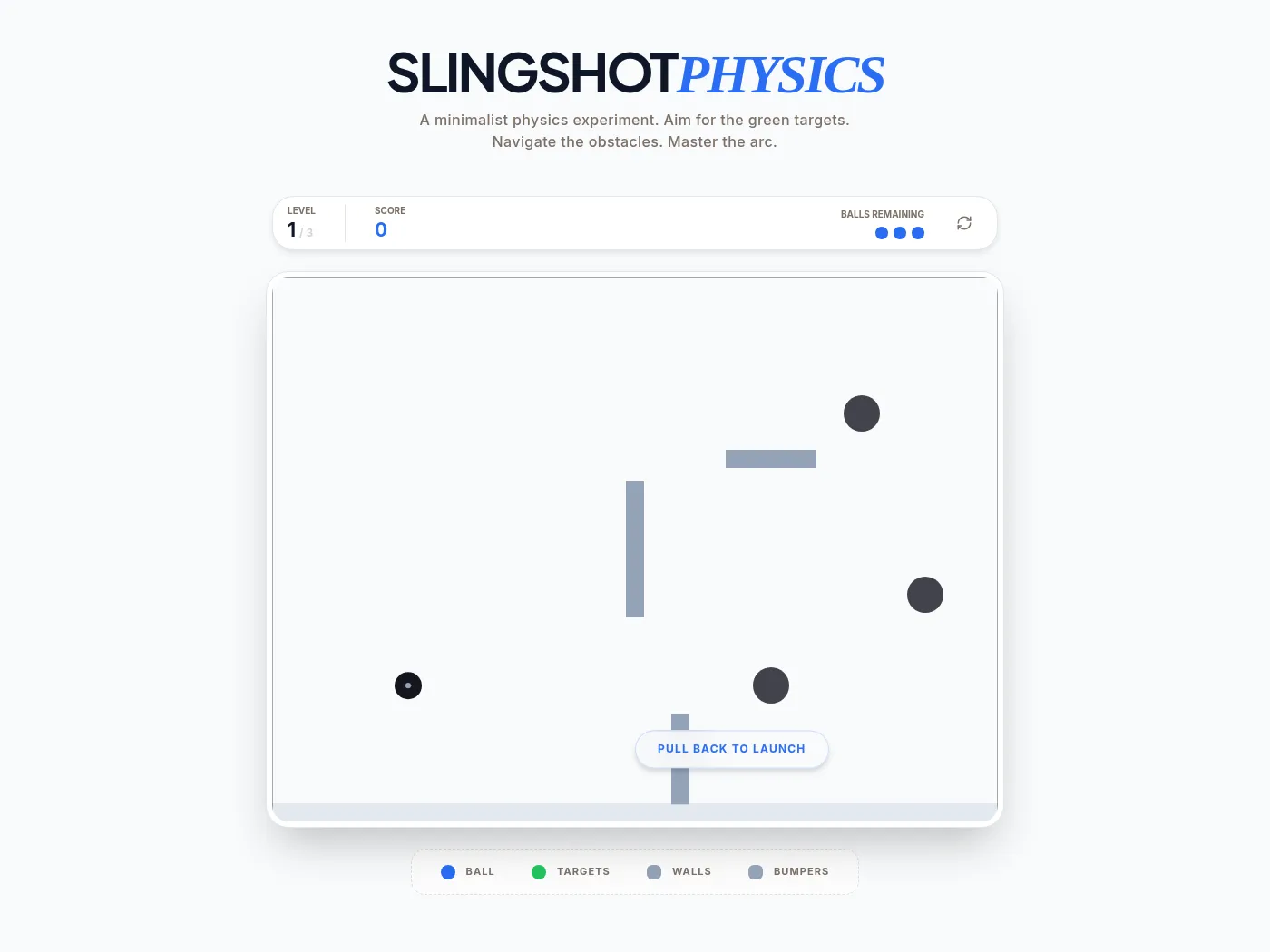 Simple Slingshot Game