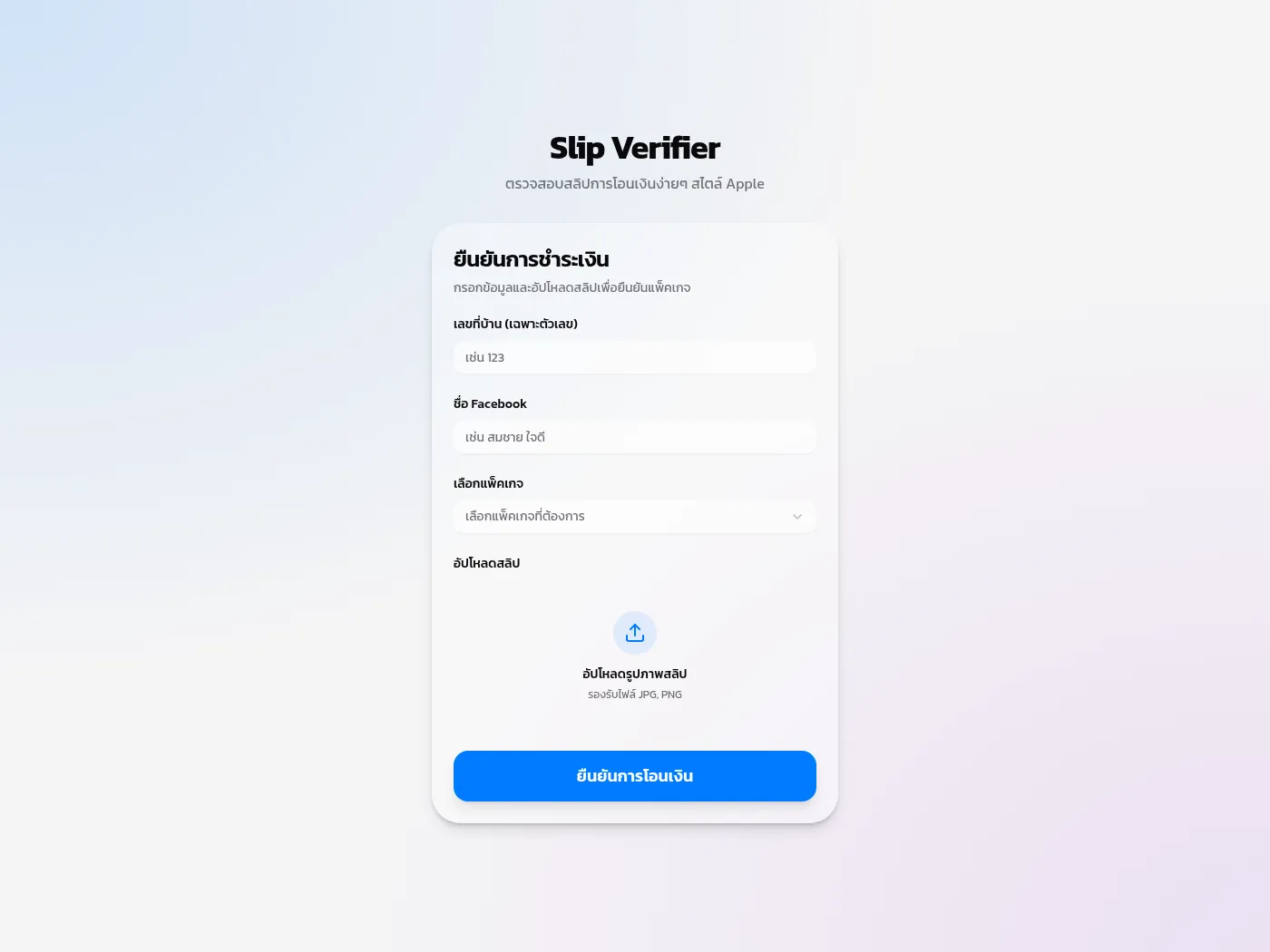Slip2Go Verification Web
