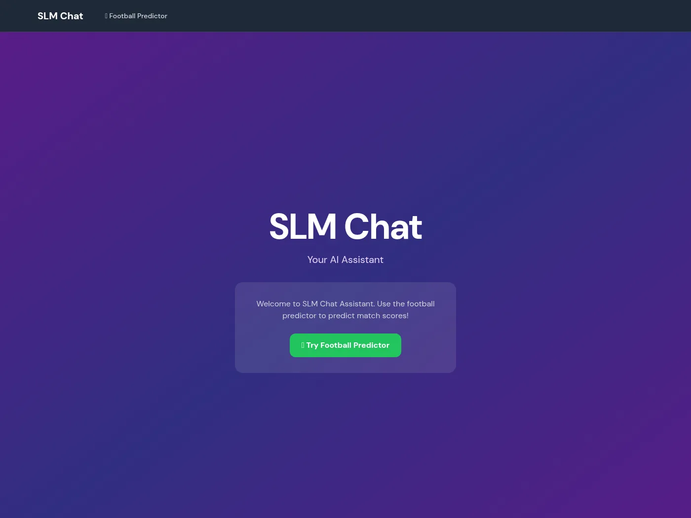 SLM Chat Assistant