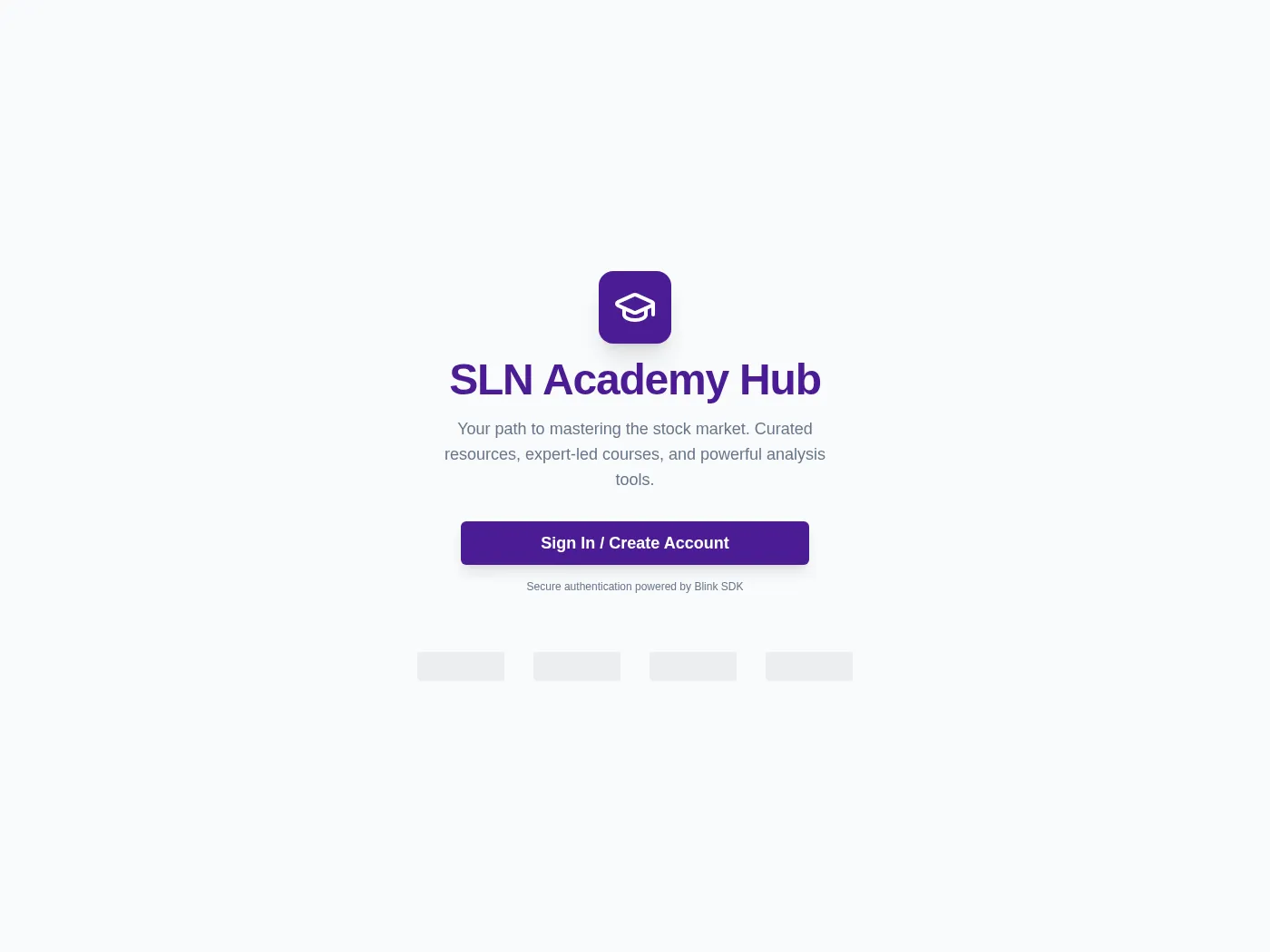 SLN Academy Hub