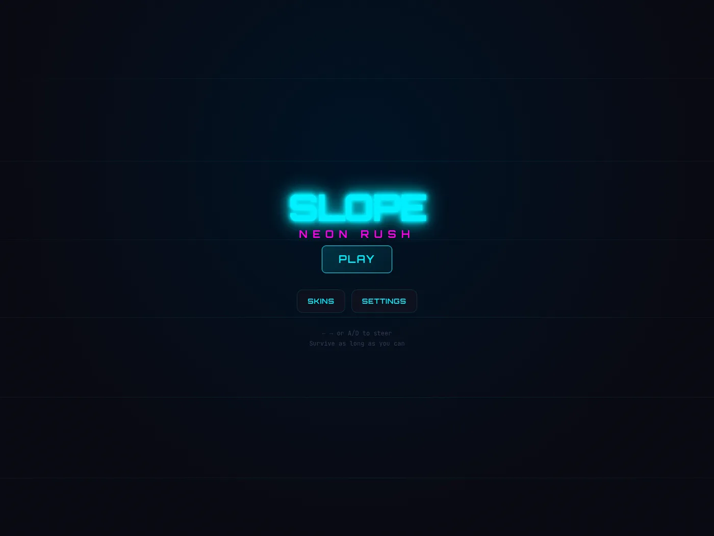 Neon Slope 3D Rush