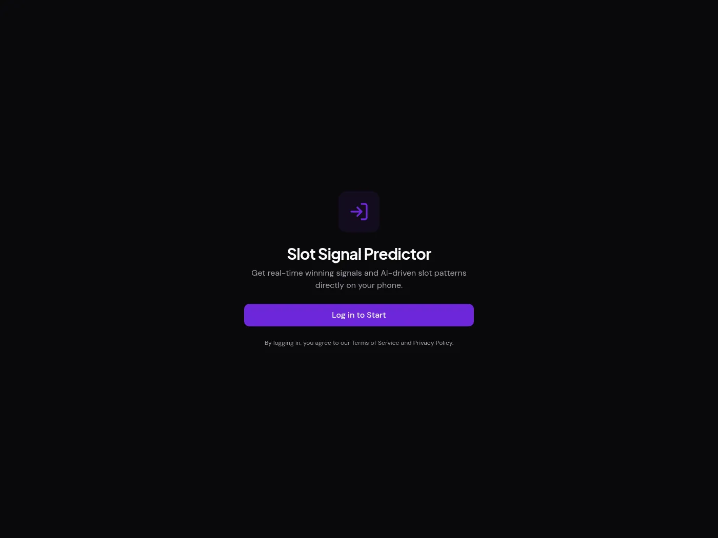 Slot Signal Predictor