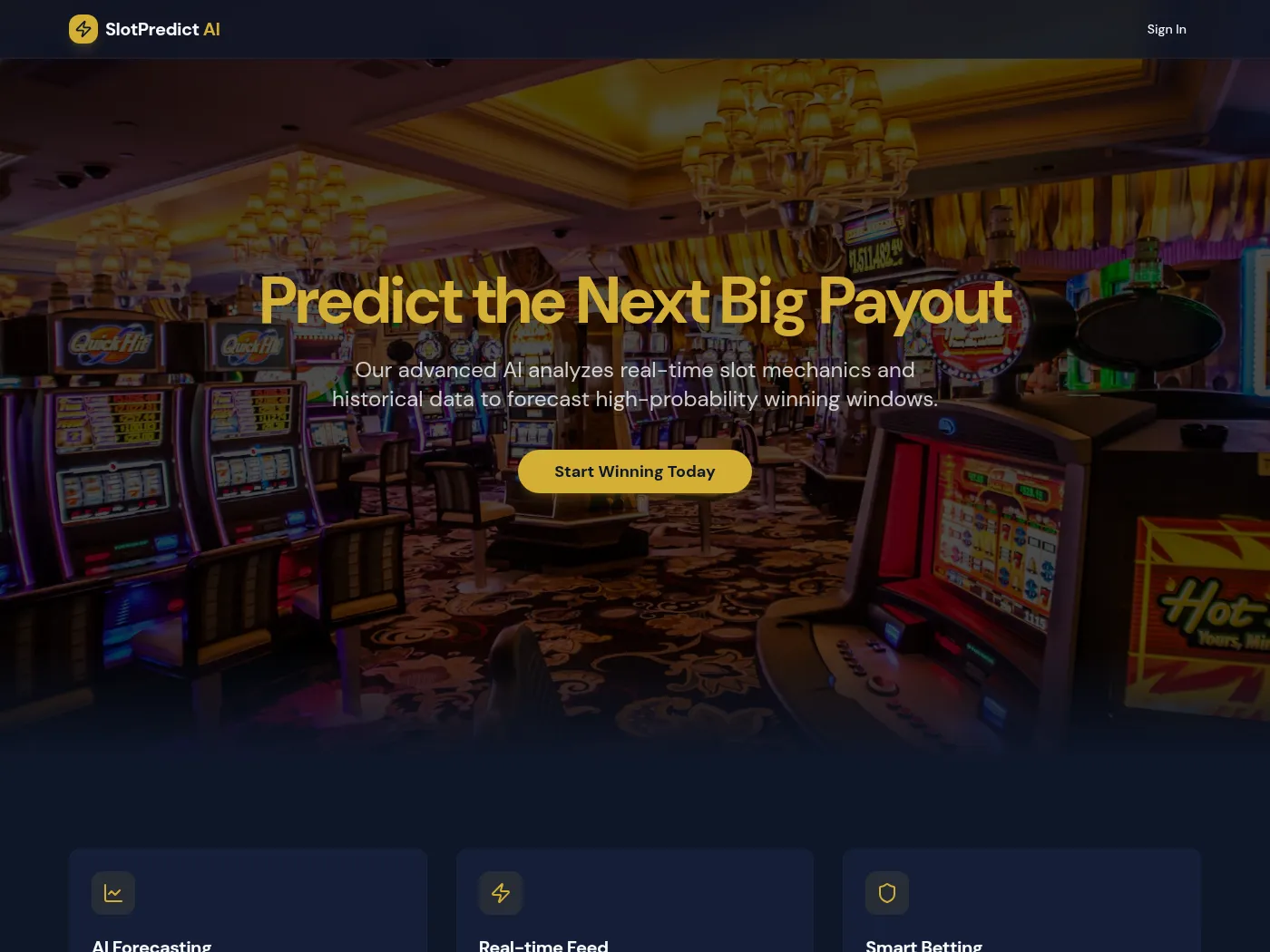 SlotPredict AI