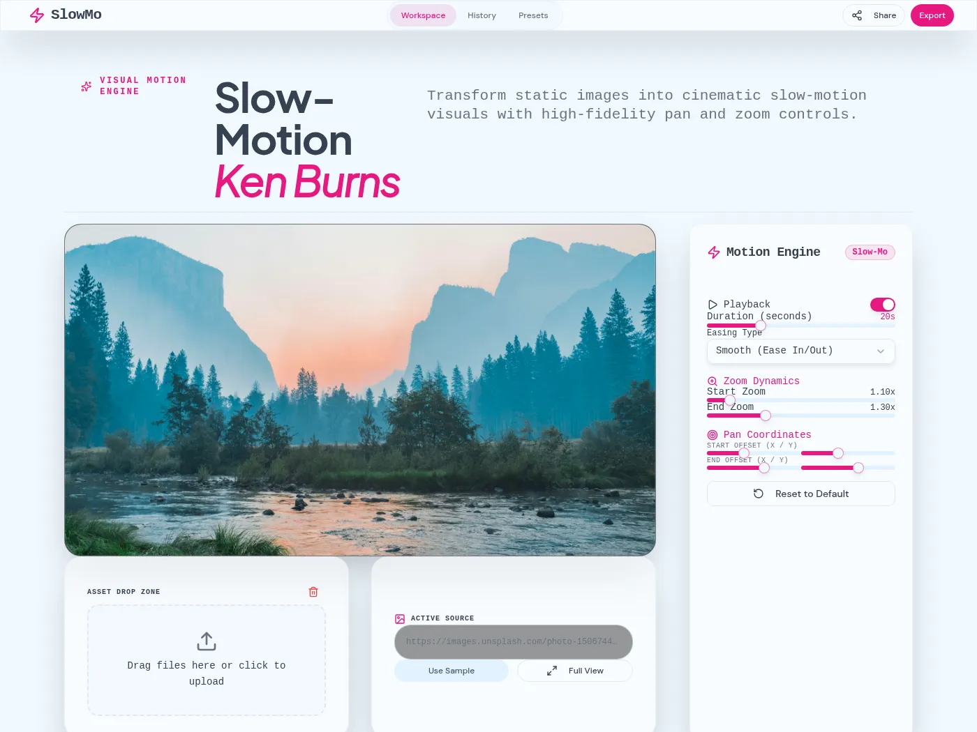 SlowMo Image Mover
