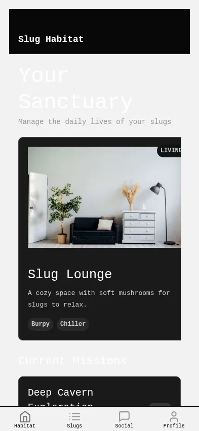SlugLife Simulator