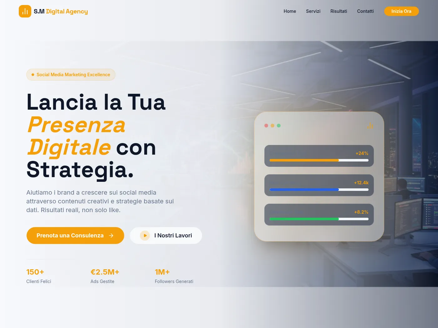 S.M Digital Agency Site