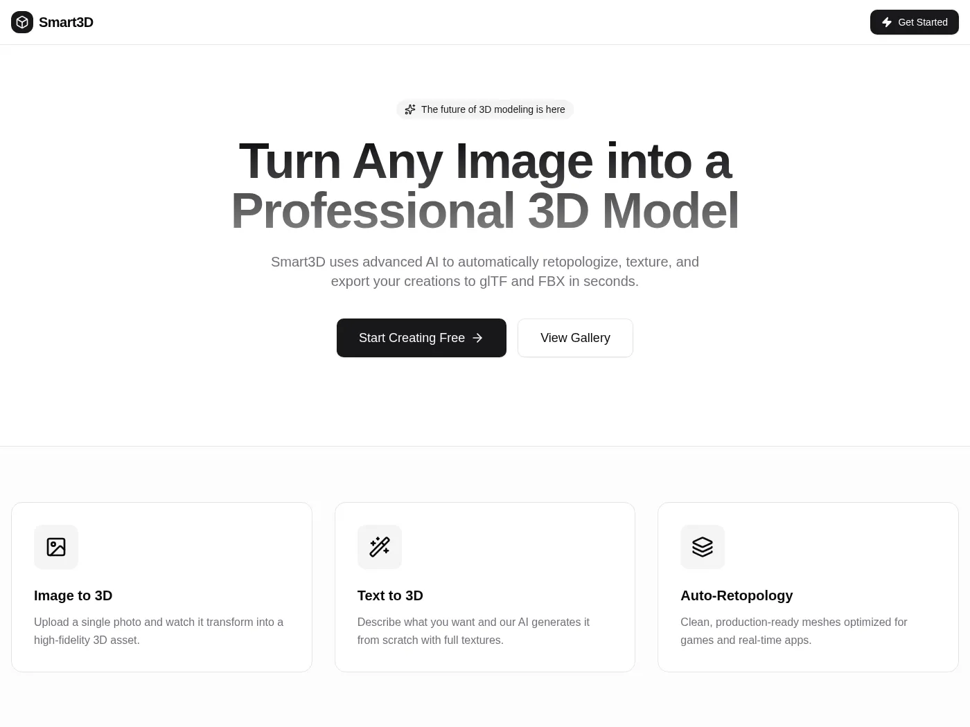 Smart 3D Creator