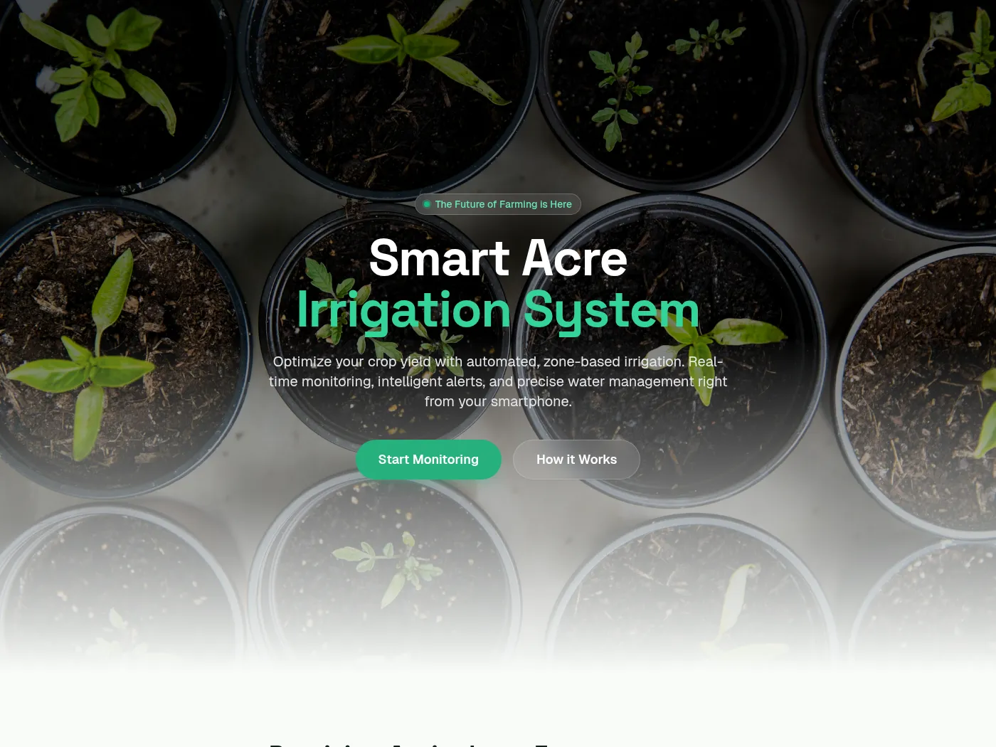 Smart Acre Irrigation