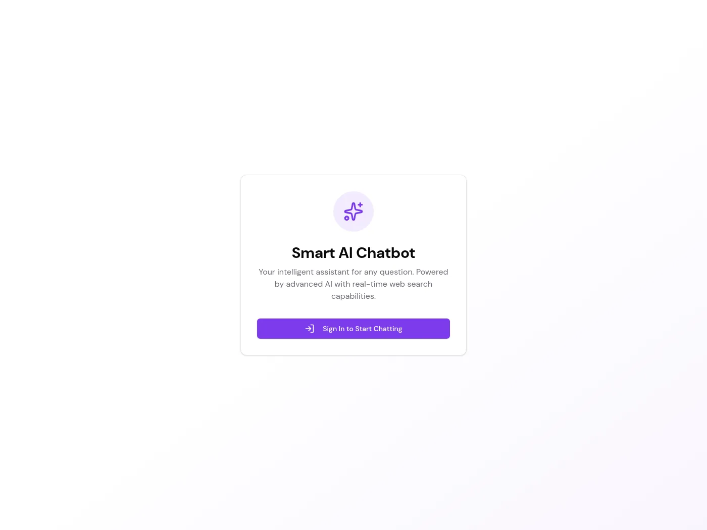 Smart AI Chatbot