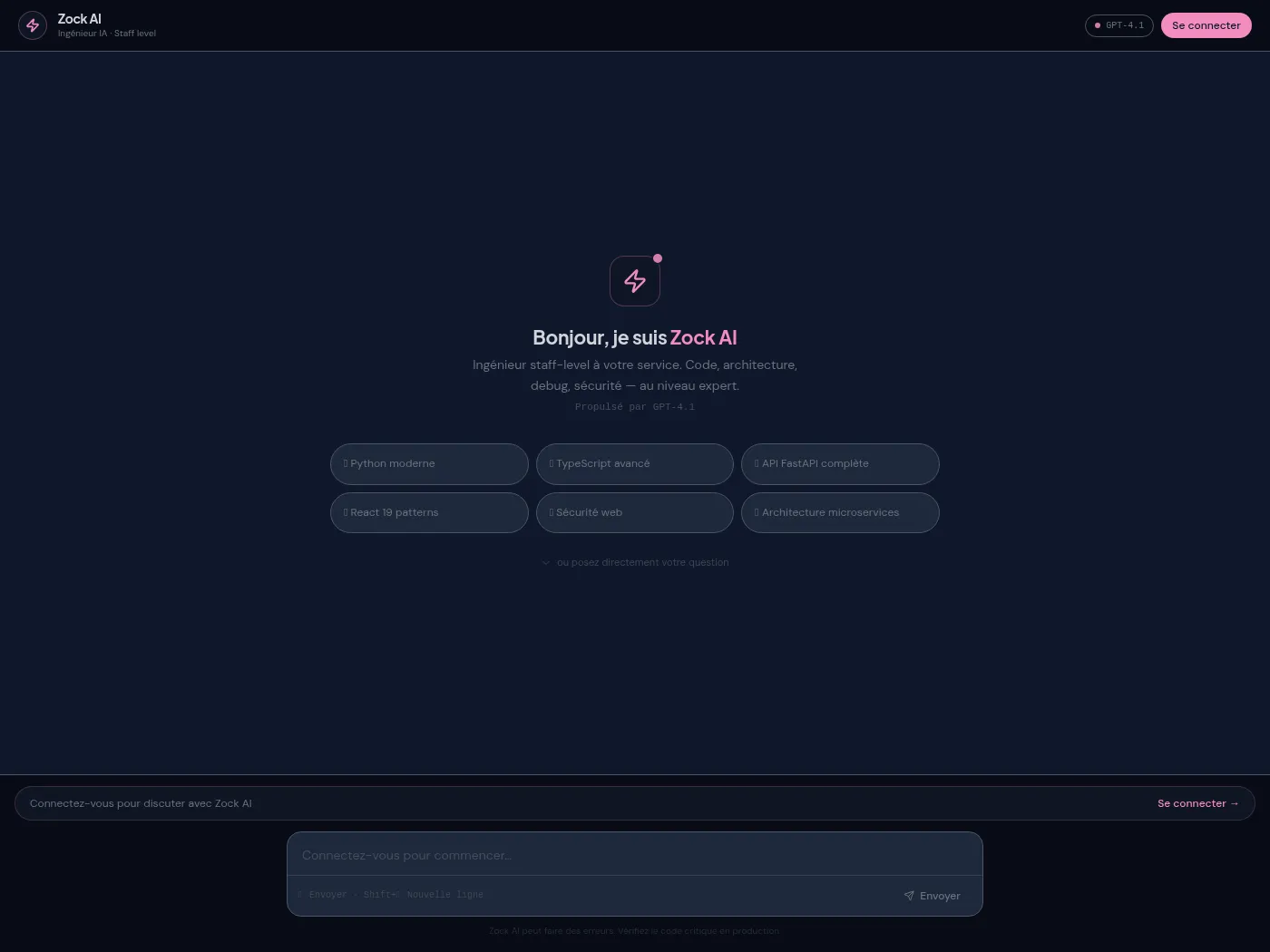 Zock AI