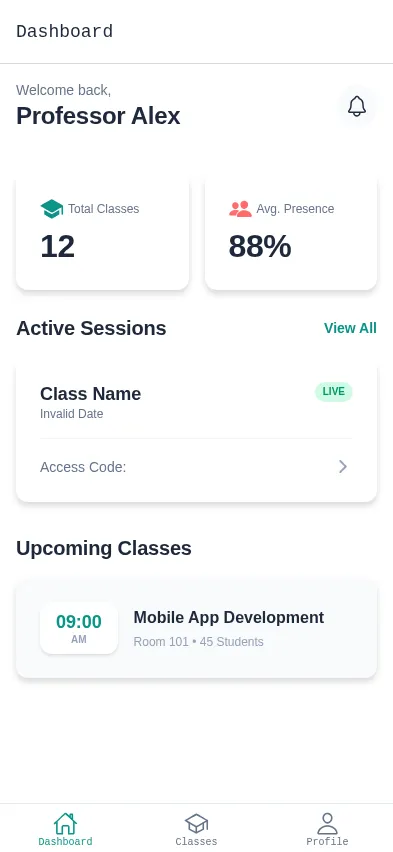 Smart Attendance App