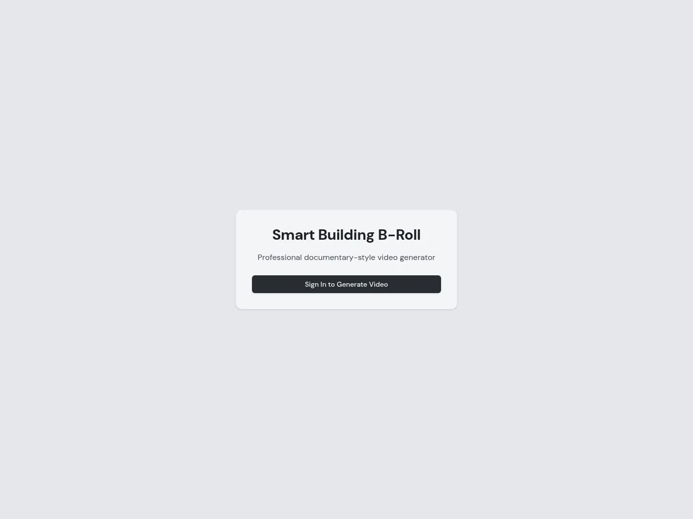 Smart Building B-Roll