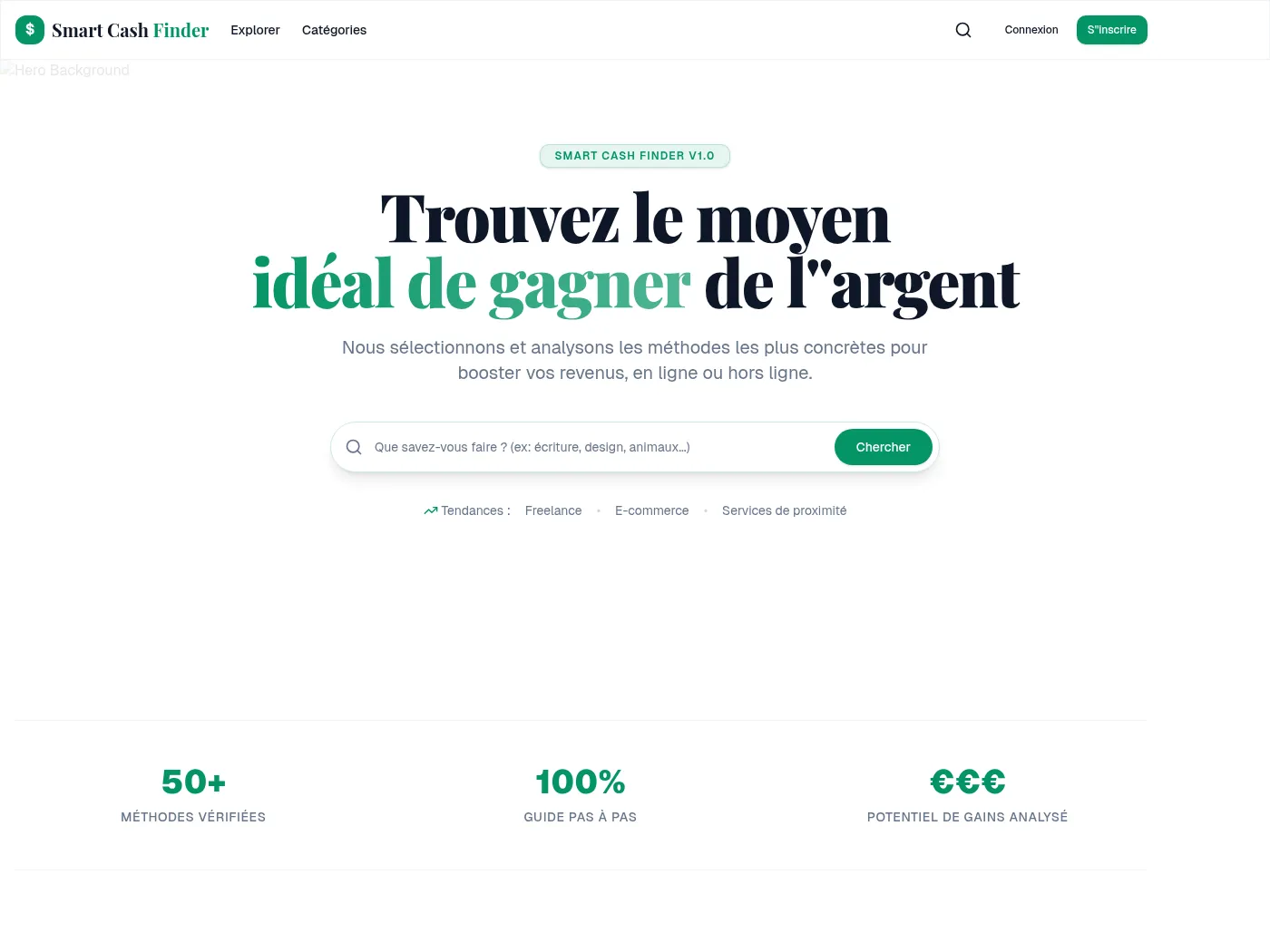Smart Cash Finder