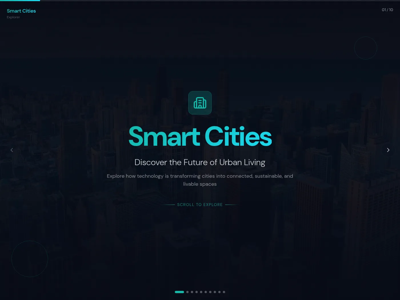 Smart Cities Explorer