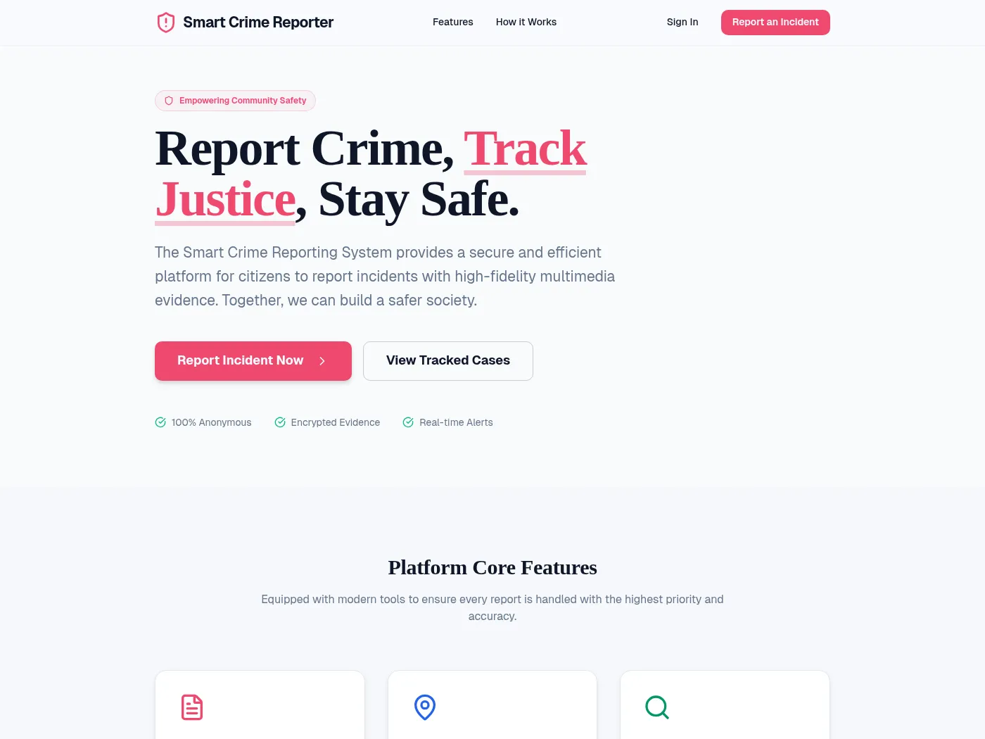 Smart Crime Reporter