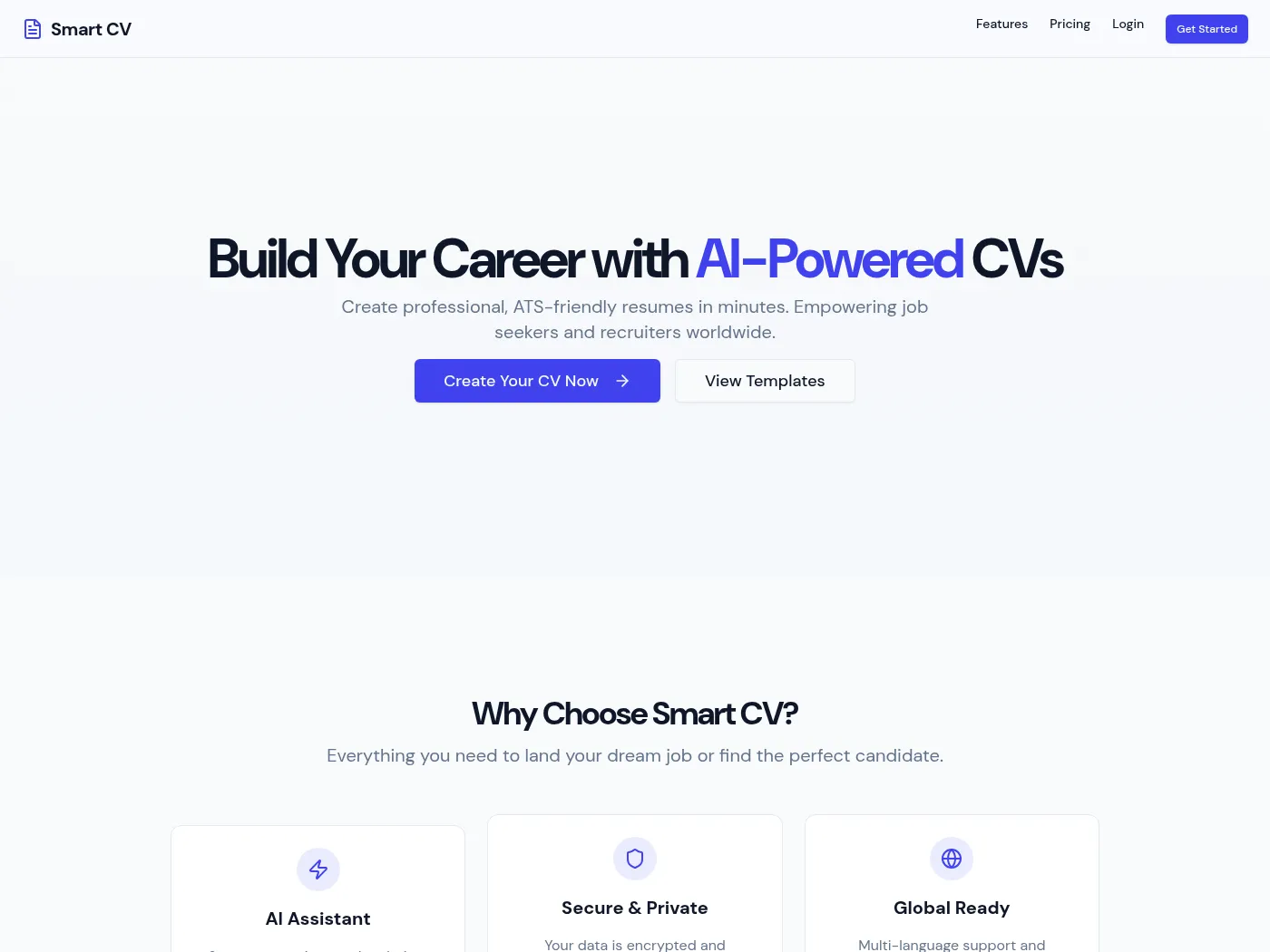 Smart CV Platform