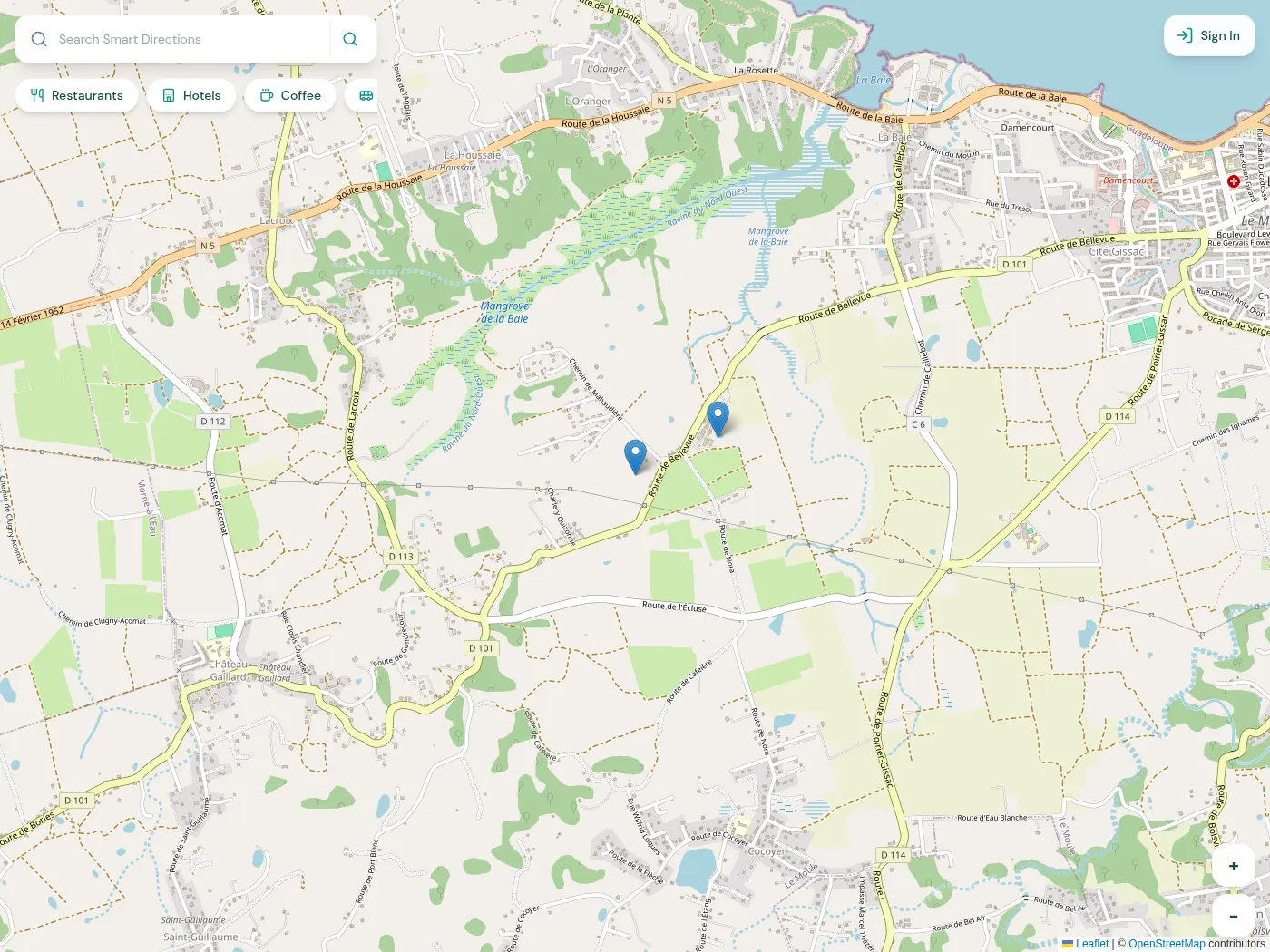 Smart Directions Finder